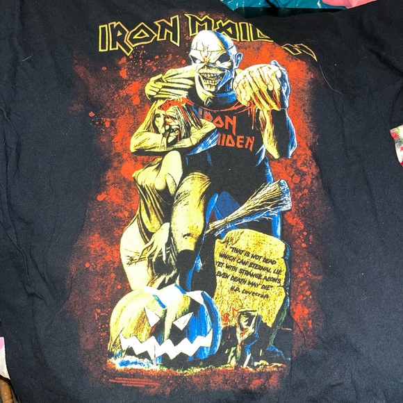 Shirts | Iron Maiden Graphic Tshirt L | Poshmark